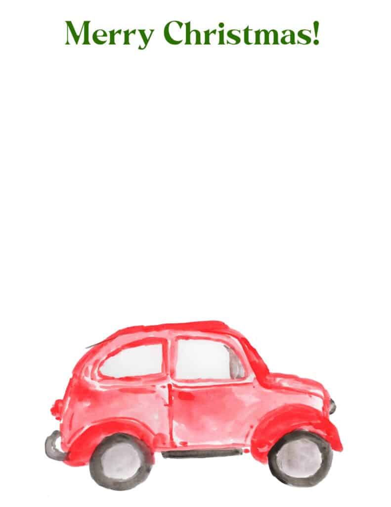 Easy Christmas Tree on Car DIY Ornament to Try